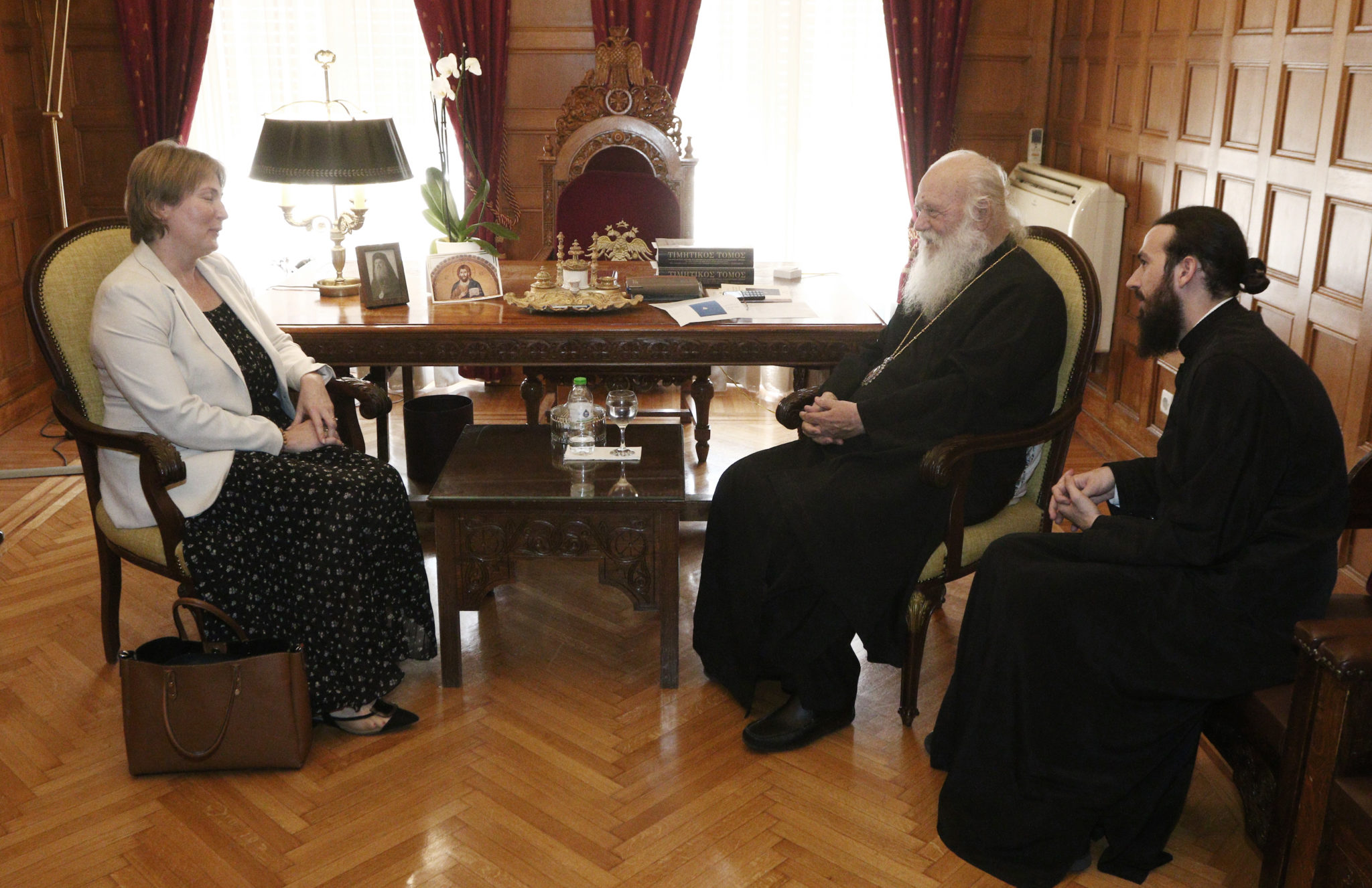 Σειρά συναντήσεων είχε σήμερα ο Αρχιεπίσκοπος Ιερώνυμος - Ορθοδοξία ...