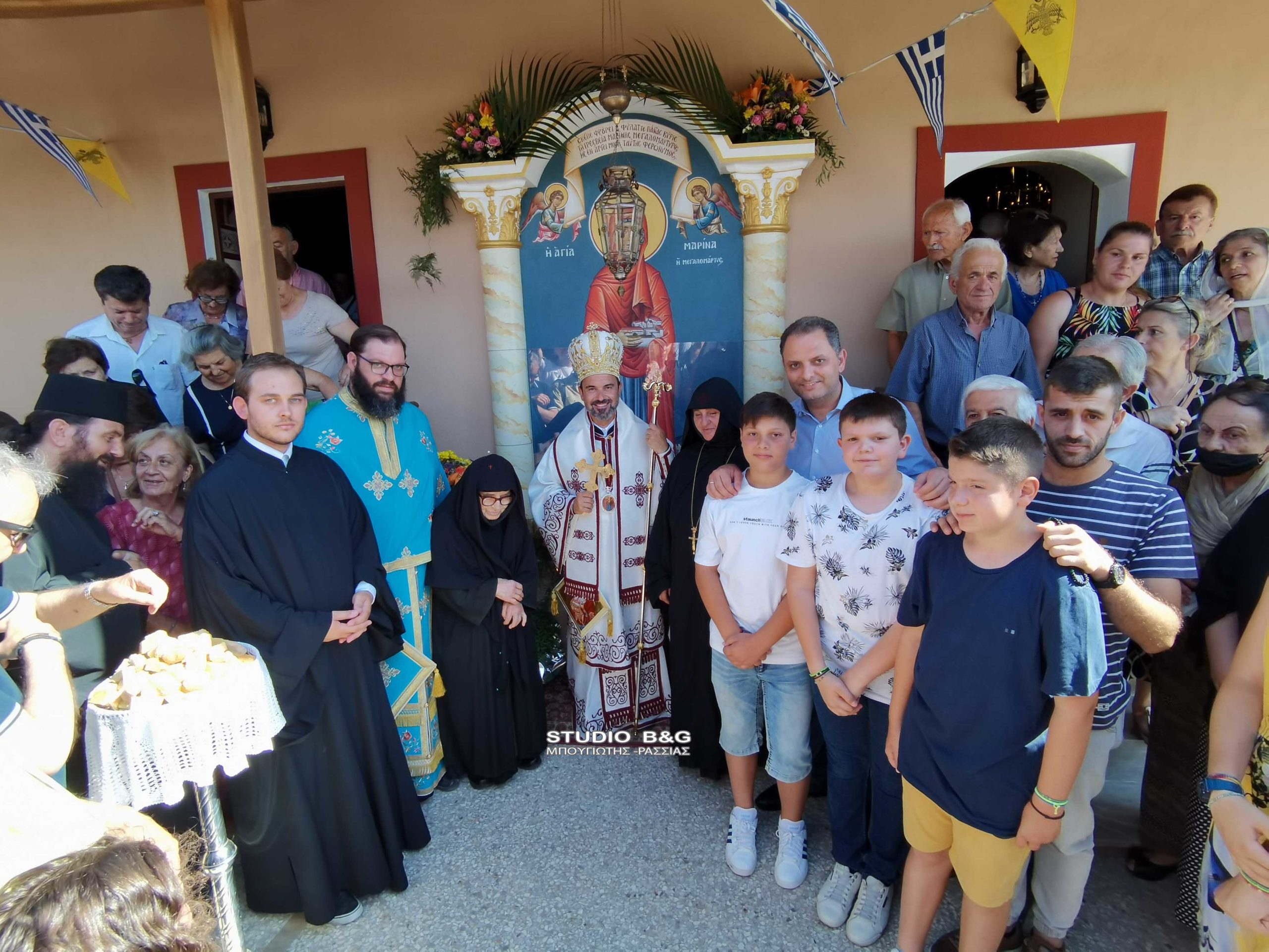 Ο Ζηνουπόλεως Ιάκωβος στην πανήγυρη της Ιεράς Μονής Αγίας Μαρίνης ...