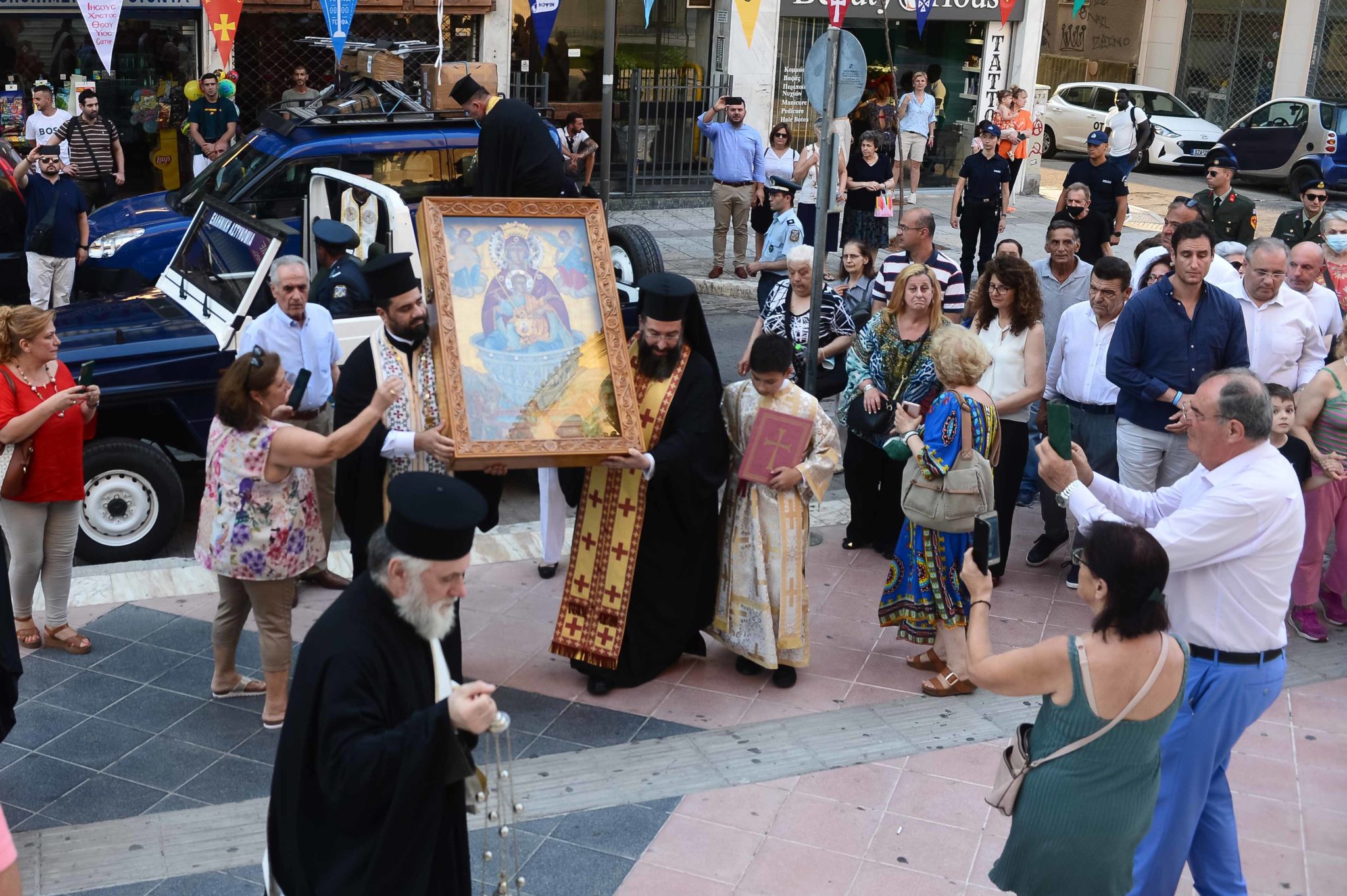 Από το Πεταλίδι στην Αθήνα η Ιερά Εικόνα της Παναγίας Πεταλιδιώτισσας ...