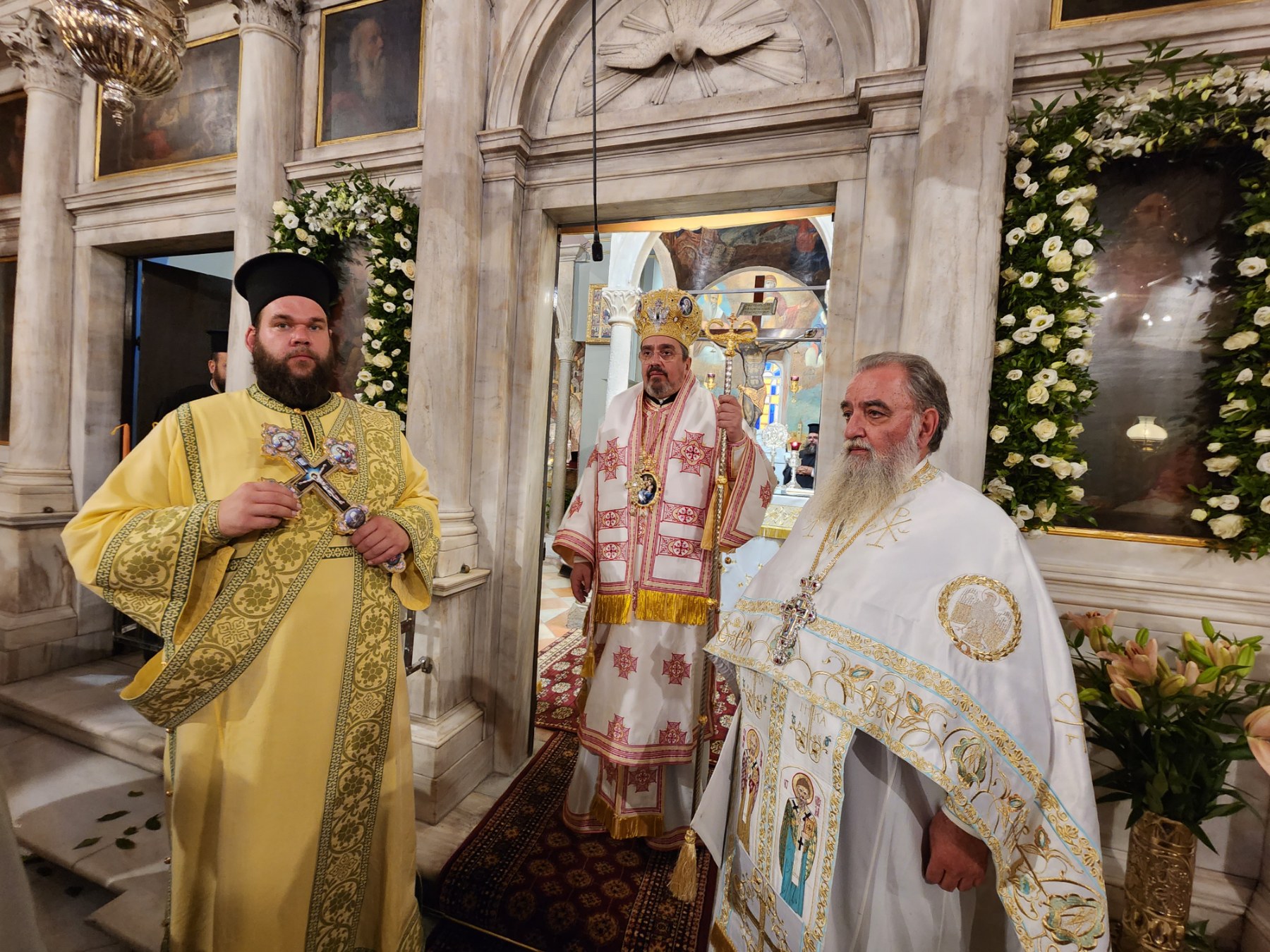 Θεία Λειτουργία στο Ιερό Προσκύνημα του Αγίου Σπυρίδωνα στην Κέρκυρα ...