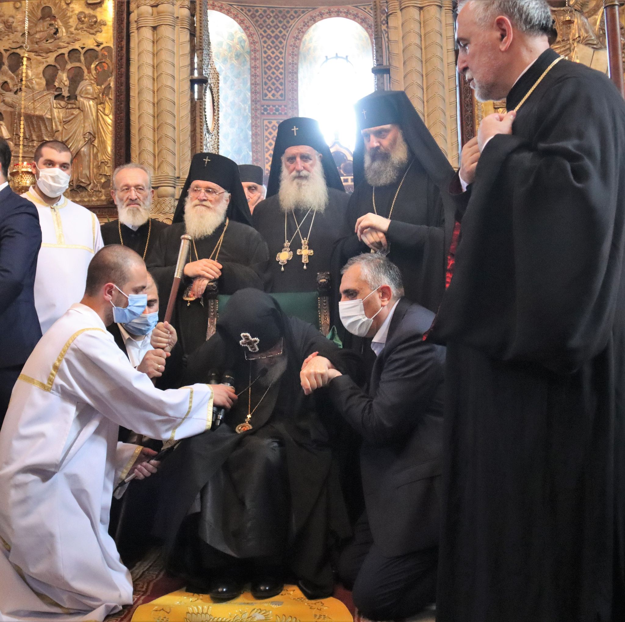 Τα ονομαστήρια του Πατριάρχη Γεωργίας Ηλία (ΦΩΤΟ) - Ορθοδοξία News Agency