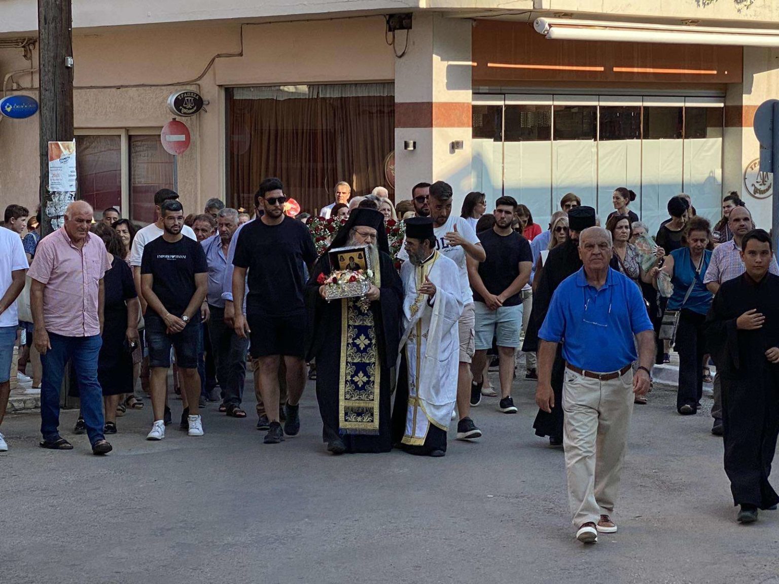Οι Λιβανάτες υποδέχθηκαν την Τιμία Κάρα του Οσίου Δαυίδ του εν Ευβοία ...