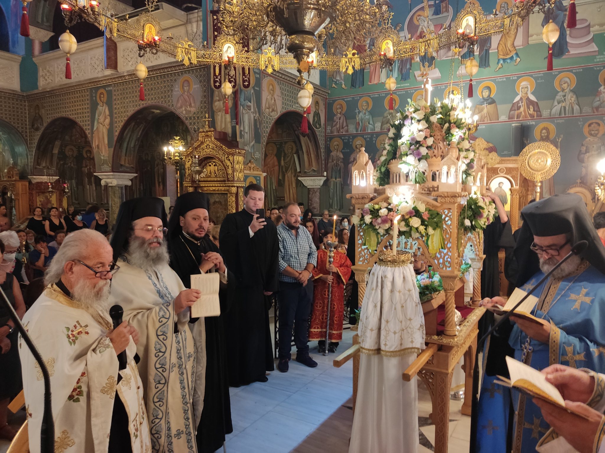 Πανήγυρις Κοιμήσεως Θεοτόκου Ταύρου - Ορθοδοξία News Agency