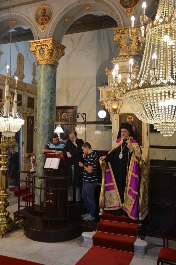 Elder Metropolitan Emmanuel of Chalcedon at the Church of the ...