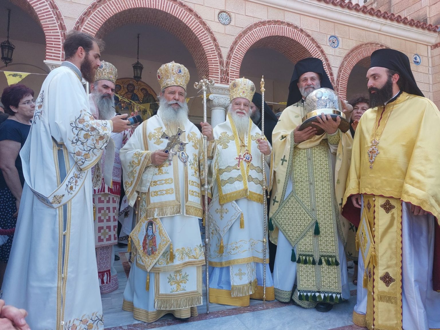Aegina celebrates the feast of the translation of the holy relics of ...