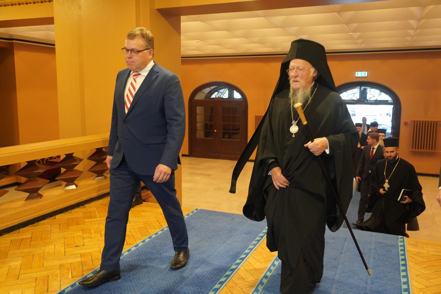 Με τον πρόεδρο της Βουλής της Εσθονίας συναντήθηκε ο Οικουμενικός ...