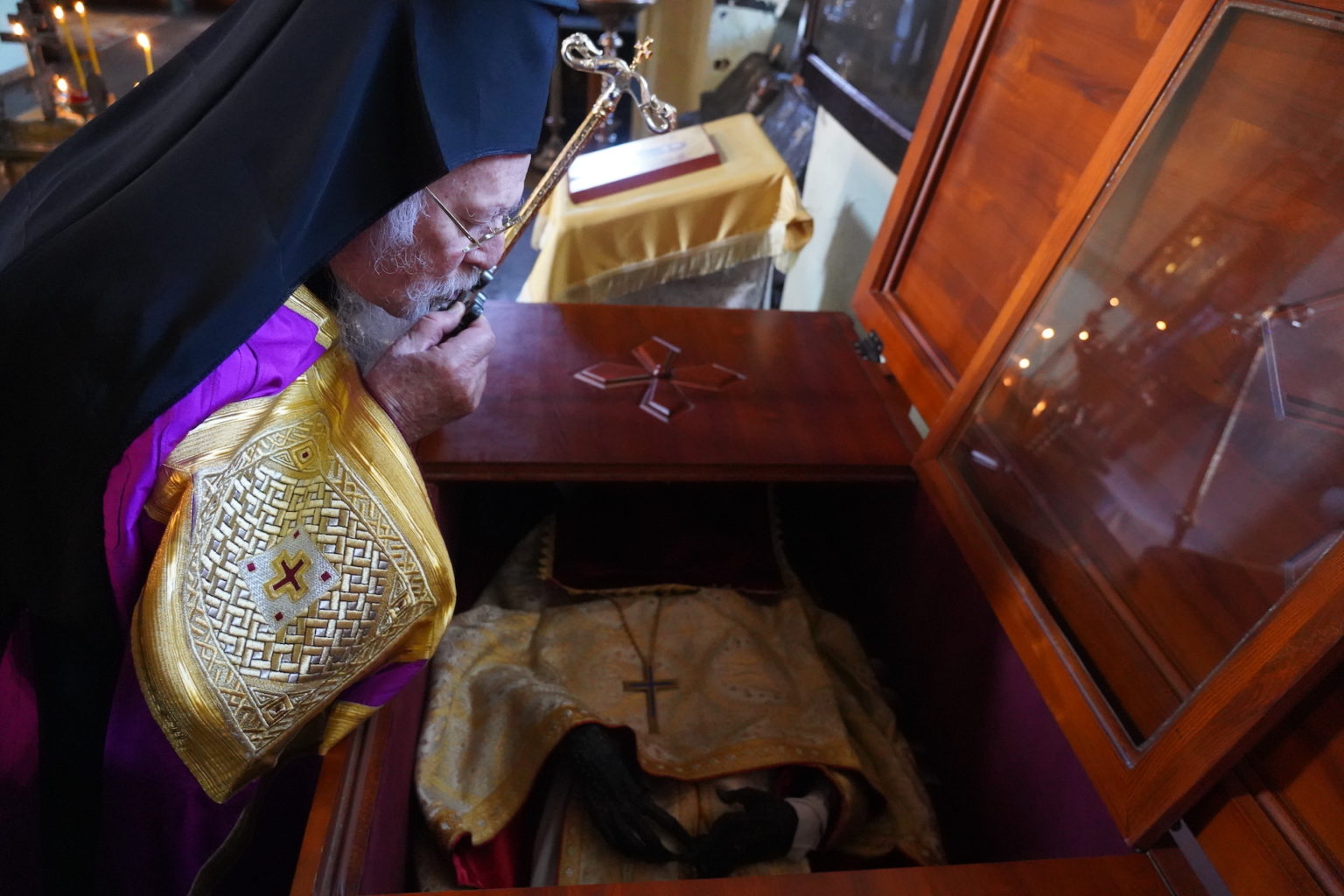 Δοξολογία στην Ιερά Επισκοπή Τάρτου επί τη αφίξει του Οικουμενικού ...