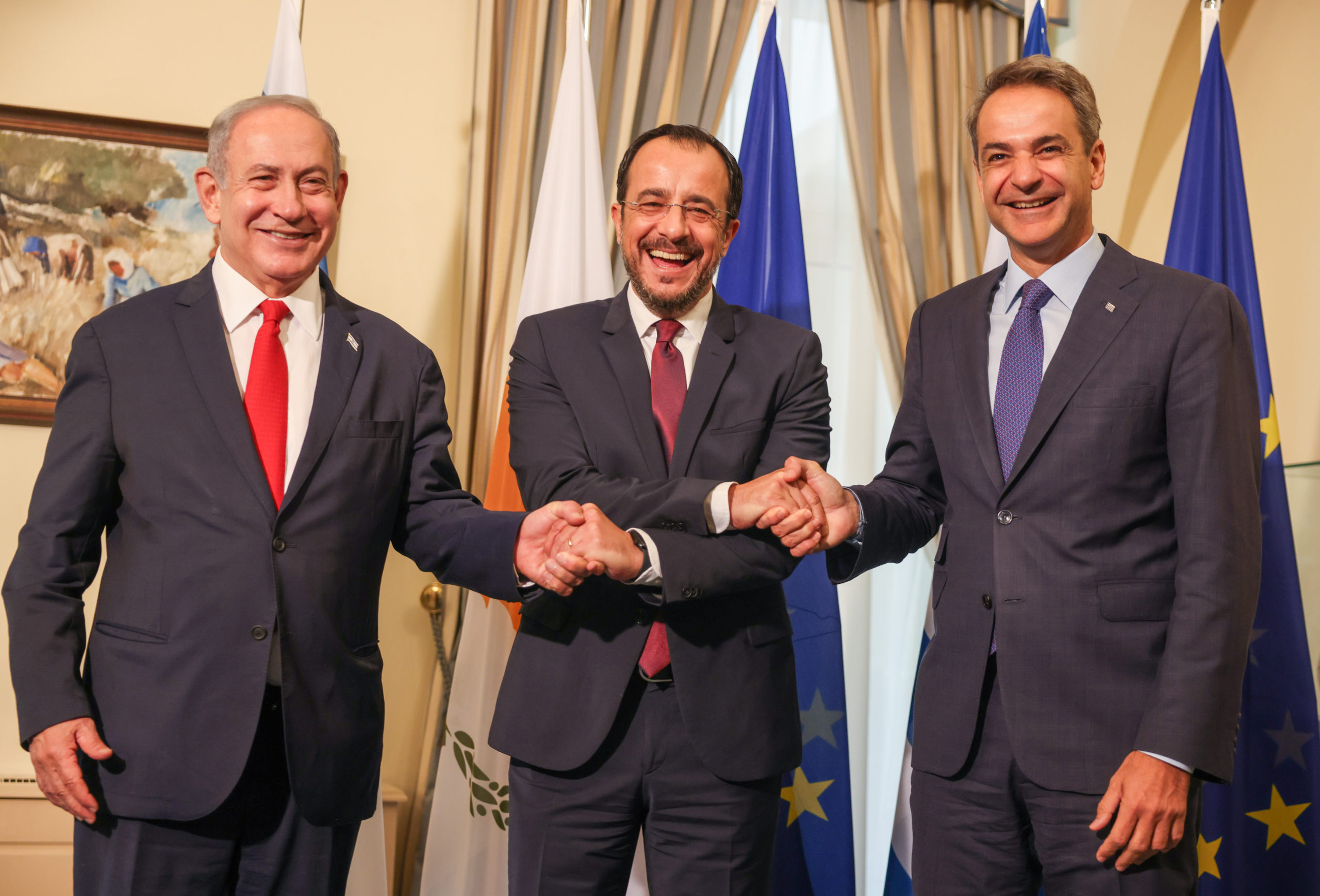 Η κοινή δήλωση τριμερούς Ελλάδας - Κύπρου - Ισραήλ: Ανησυχία για τα ...