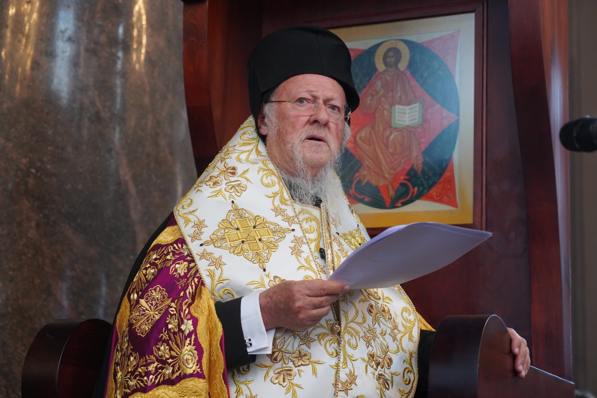 Δοξολογία στον Καθεδρικό Ναό του Ελσίνκι επί τη αφίξει του Οικουμενικού ...