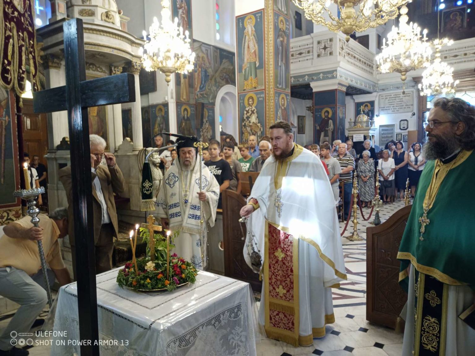 Η εορτή της Υψώσεως του Τιμίου Σταυρού στην Ιερά Μητρόπολη Καρυστίας ...