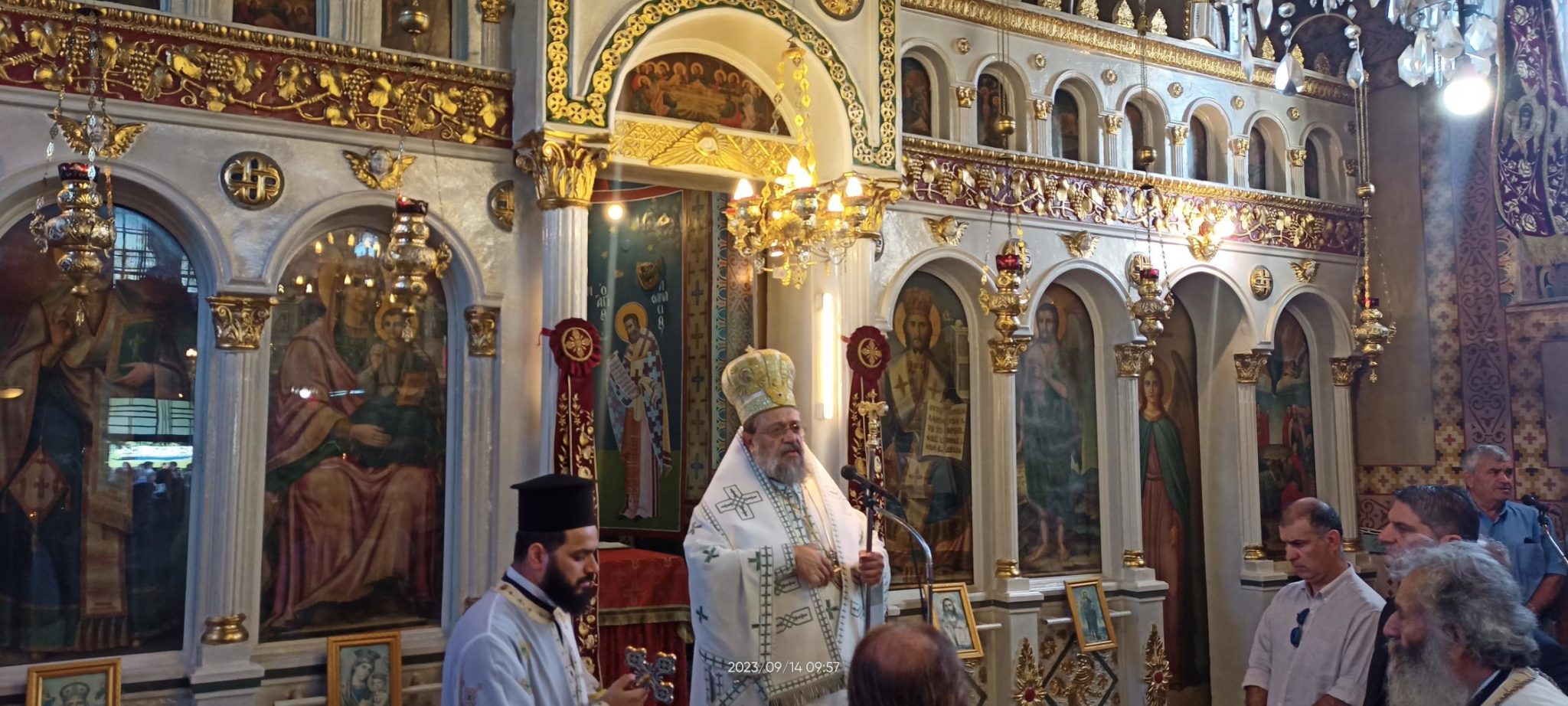 Η εορτή της Υψώσεως του Τιμίου Σταυρού στην Ιερά Μητρόπολη Μεσσηνίας ...