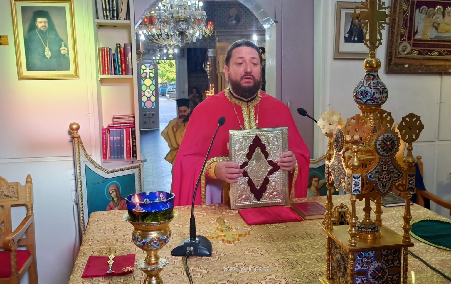 Ο Μεσσηνίας Χρυσόστομος στο Βλαχόπουλο Μεσσηνίας - Ορθοδοξία News Agency