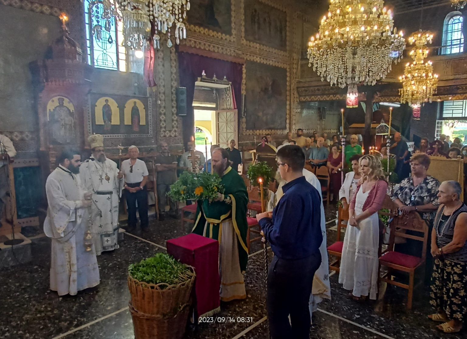 Η εορτή της Υψώσεως του Τιμίου Σταυρού στην Ιερά Μητρόπολη Μεσσηνίας ...