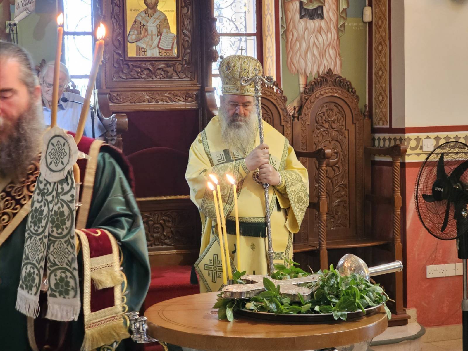 Η εορτή της Ύψωσης του Τιμίου Σταυρού στην Ιερά Μητρόπολη Λεμεσού ...