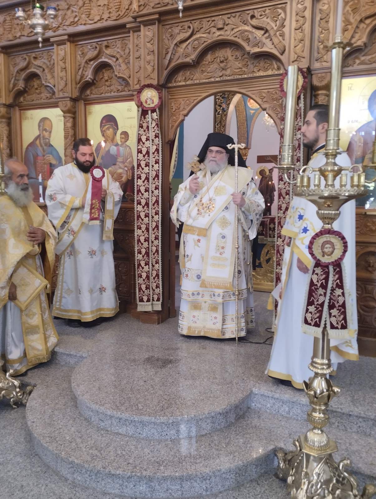 Μητροπολίτης Ταμασού: Ο Χριστός διά του Μυστηρίου της θείας Κοινωνίας ...
