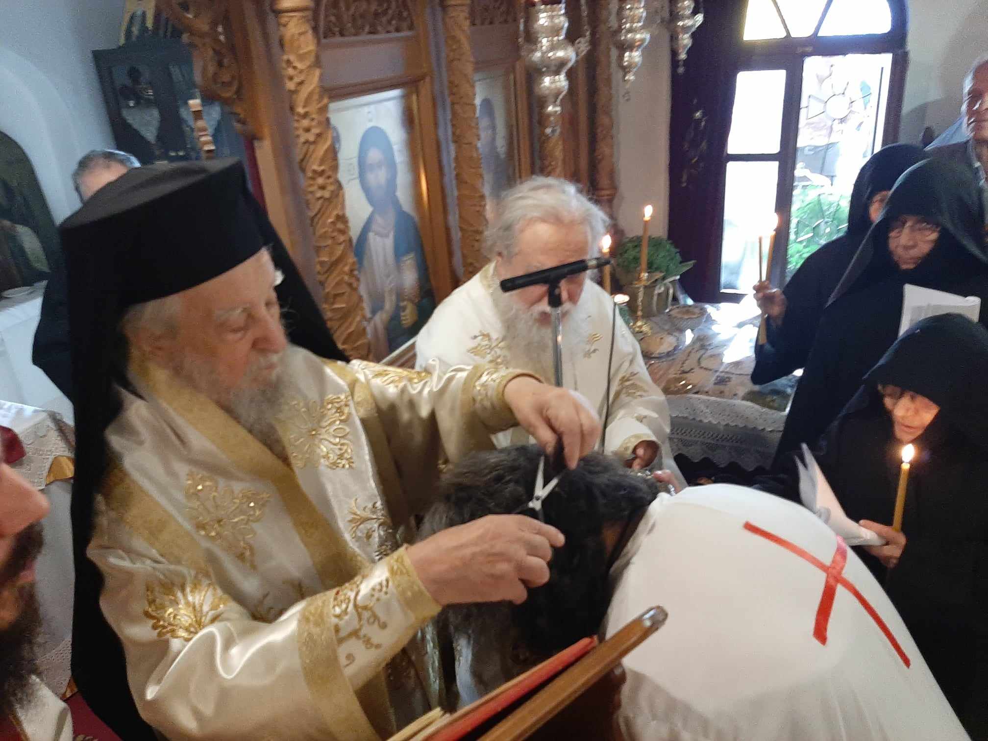 Κτητορικό μνημόσυνο και κουρά μοναχής στην Ιερά Μονή Αγίου Αντωνίου ...
