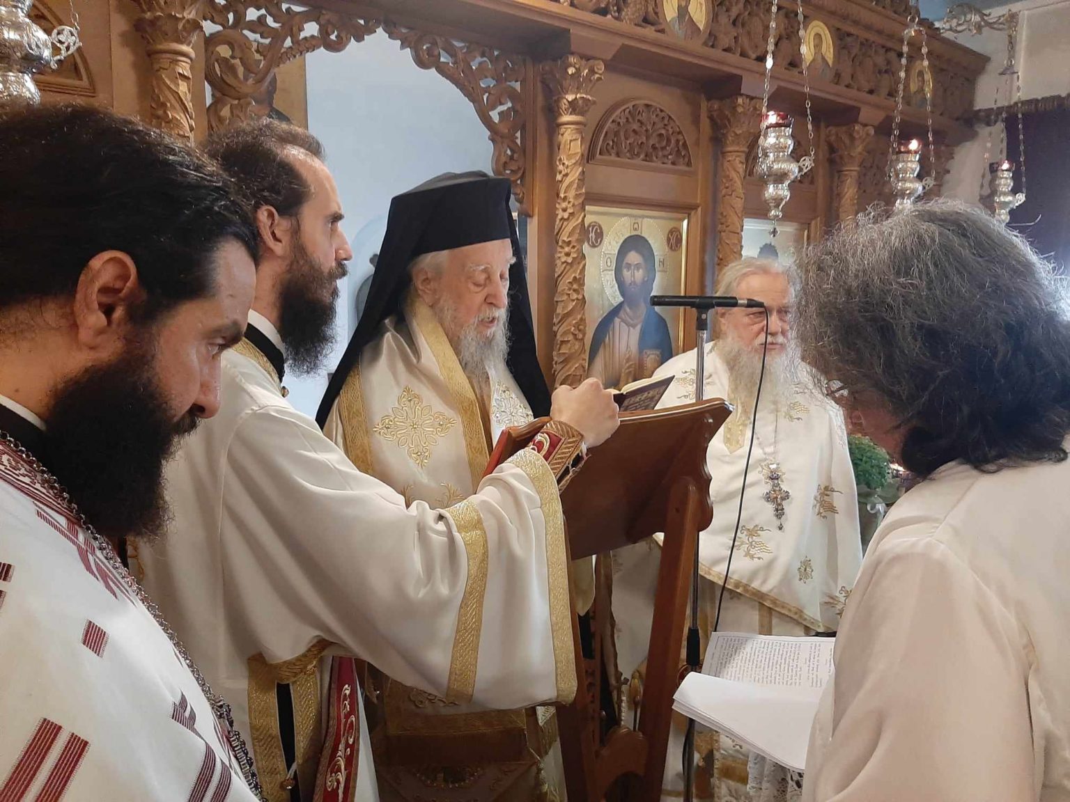 Κτητορικό μνημόσυνο και κουρά μοναχής στην Ιερά Μονή Αγίου Αντωνίου ...