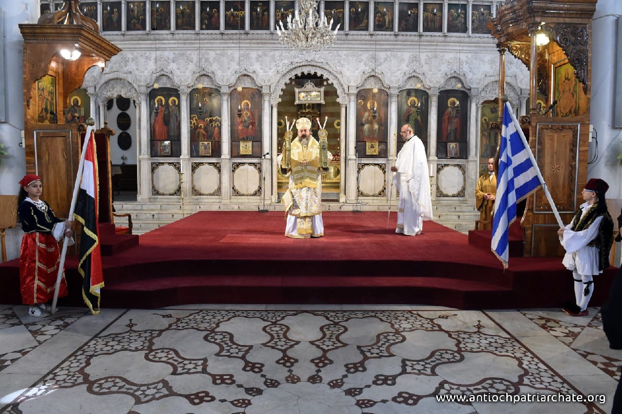 Δαμασκός: Θεία Λειτουργία για την Εθνική Εορτή της Ελλάδας (ΦΩΤΟ ...