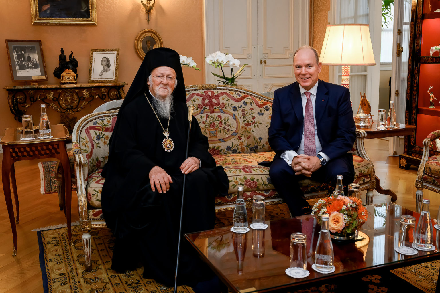 Ecumenical Patriarch Bartholomew met with Prince Albert II of Monaco ...