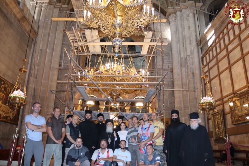 The Restoration of the preserved chandeliers of the Church of the Holy Sepulchre - Vema.com.au