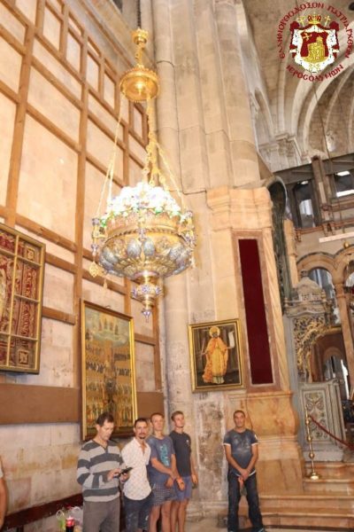 The Restoration of the preserved chandeliers of the Church of the Holy Sepulchre - Vema.com.au