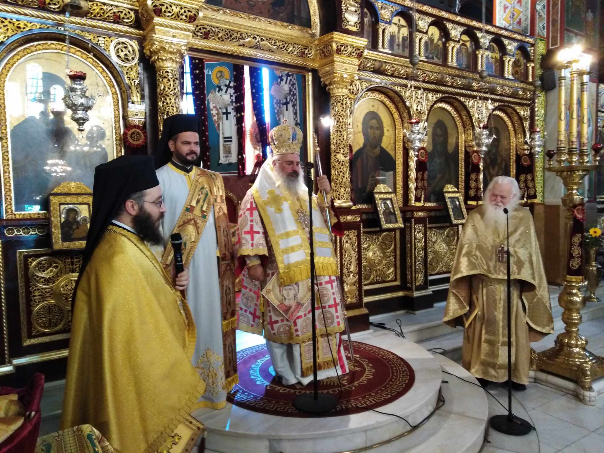 Άφατη συγκίνηση για την δίχρονη επέτειο της ενθρόνισης του Μητροπολίτη ...