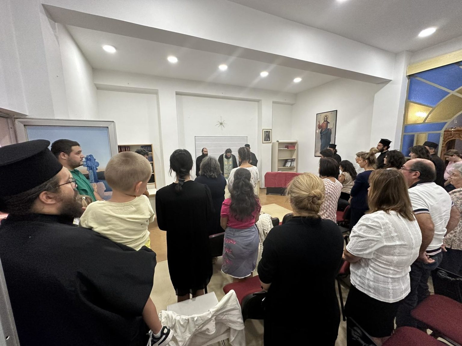 Ο αγιασμός για την έναρξη της νέας κατηχητικής χρονιάς ενώπιον ιερέων ...