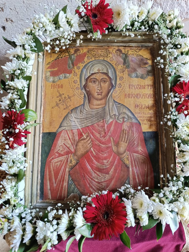 Η εορτή της Αγίας Θέκλας στο Πατριαρχείο Ιεροσολύμων - Ορθοδοξία News ...