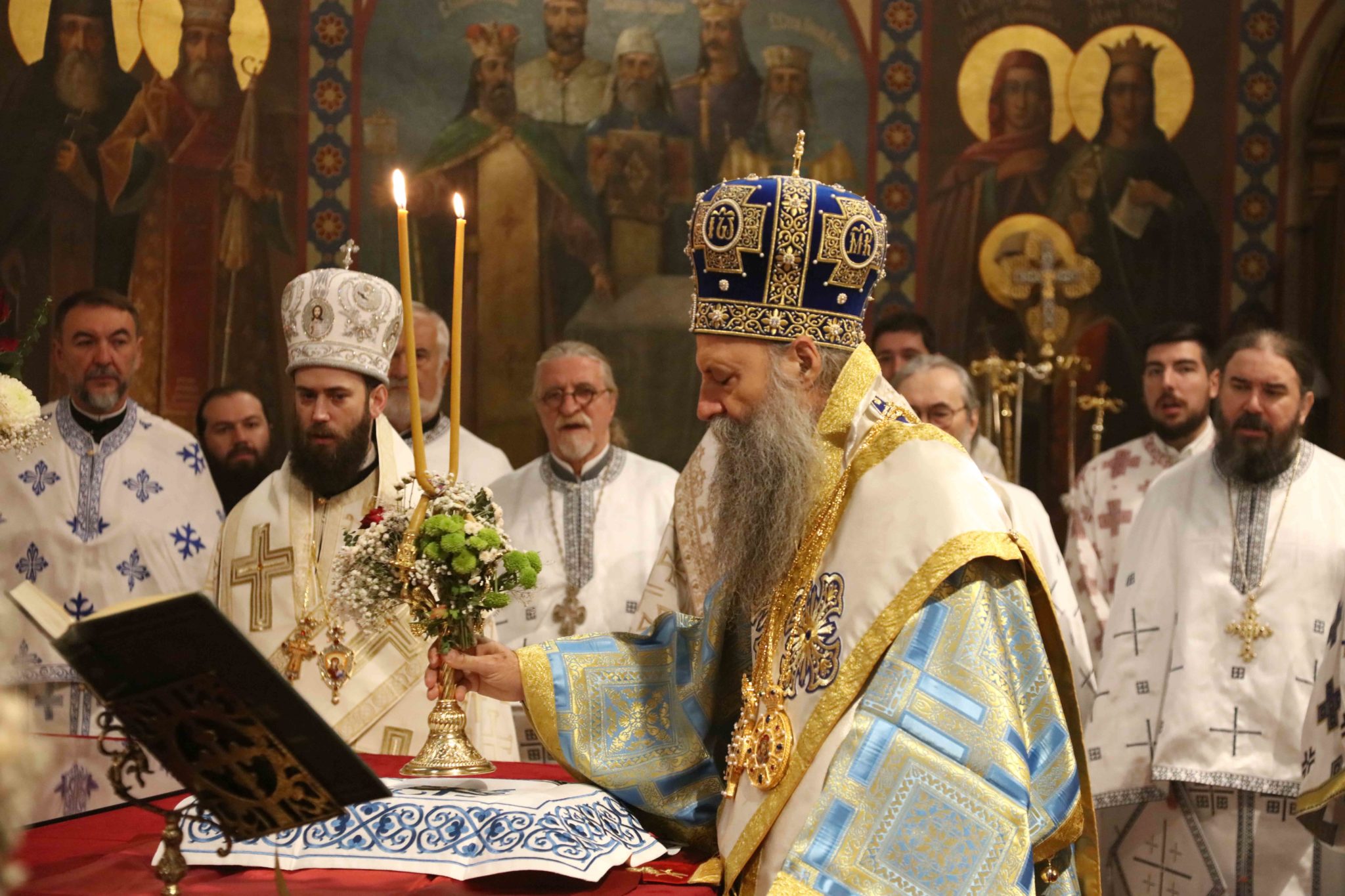 Πανηγυρικός εορτασμός Αρχαγγέλου Μιχαήλ στον Καθεδρικό Ναό Βελιγραδίου ...