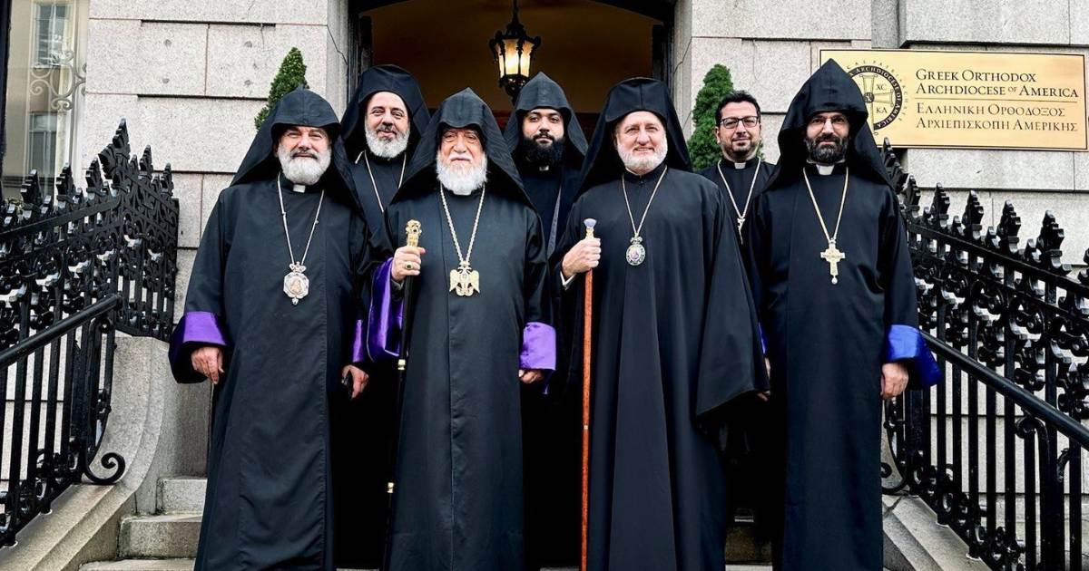 His Holiness Catholicos Aram I of the Holy See of Cilicia visits His ...