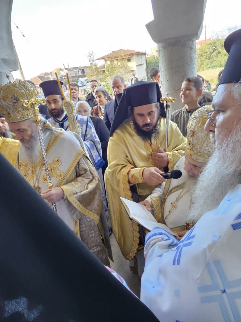 Εγκαίνια του πρώτου Ιερού Ναού αφιερωμένου στον Άγιο Καλλίνικο στην ...