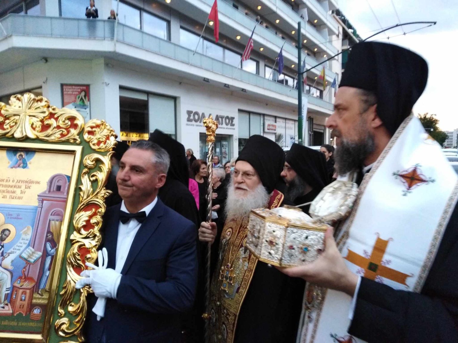 Ηθική έξαρση για τον ερχομό της τιμίας κάρας του Αγίου Ιωάννου του ...