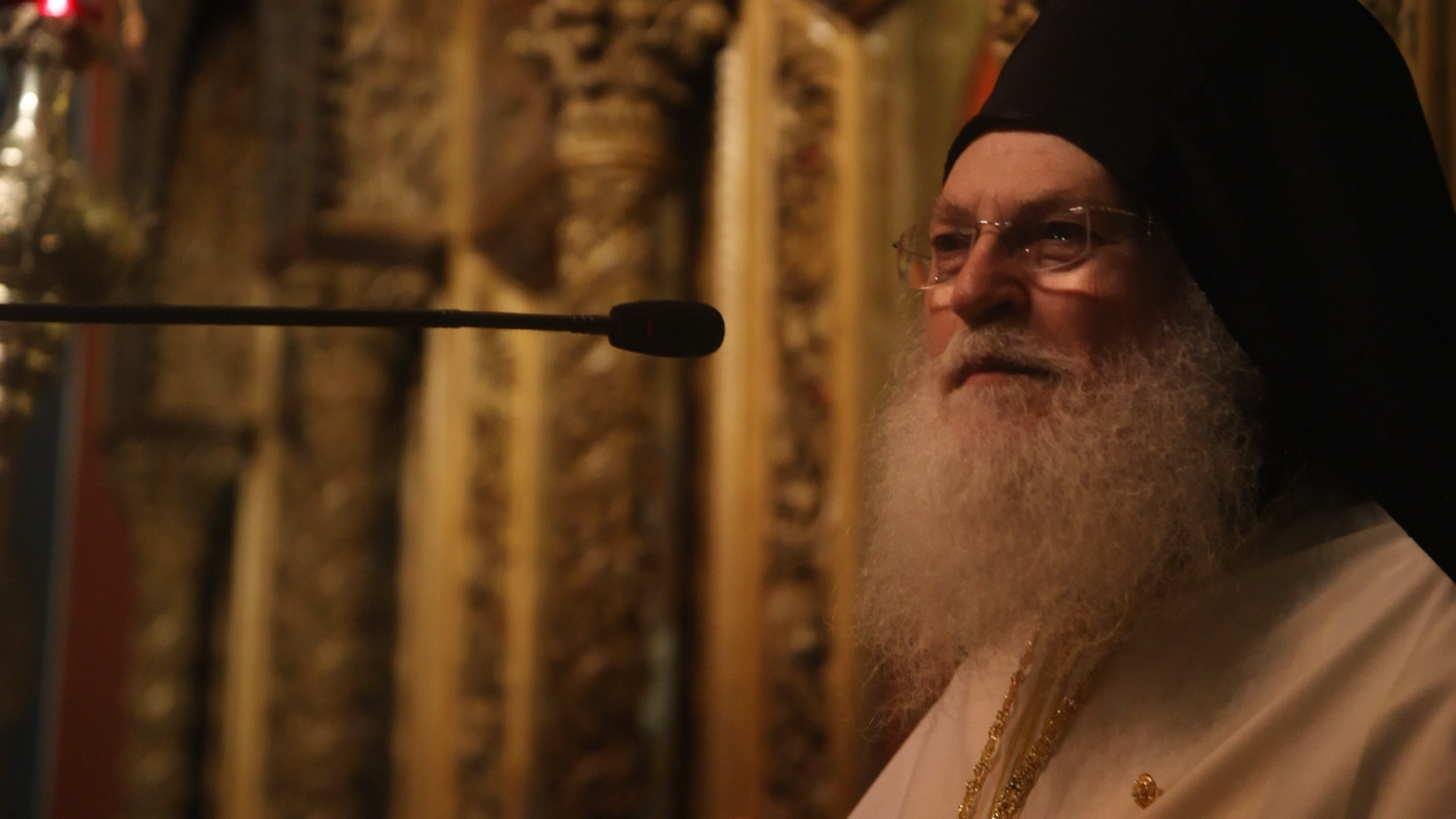 Ομιλία του Γέροντα Εφραίμ στην Αγρυπνία ενώπιον της Τιμίας Κάρας του ...