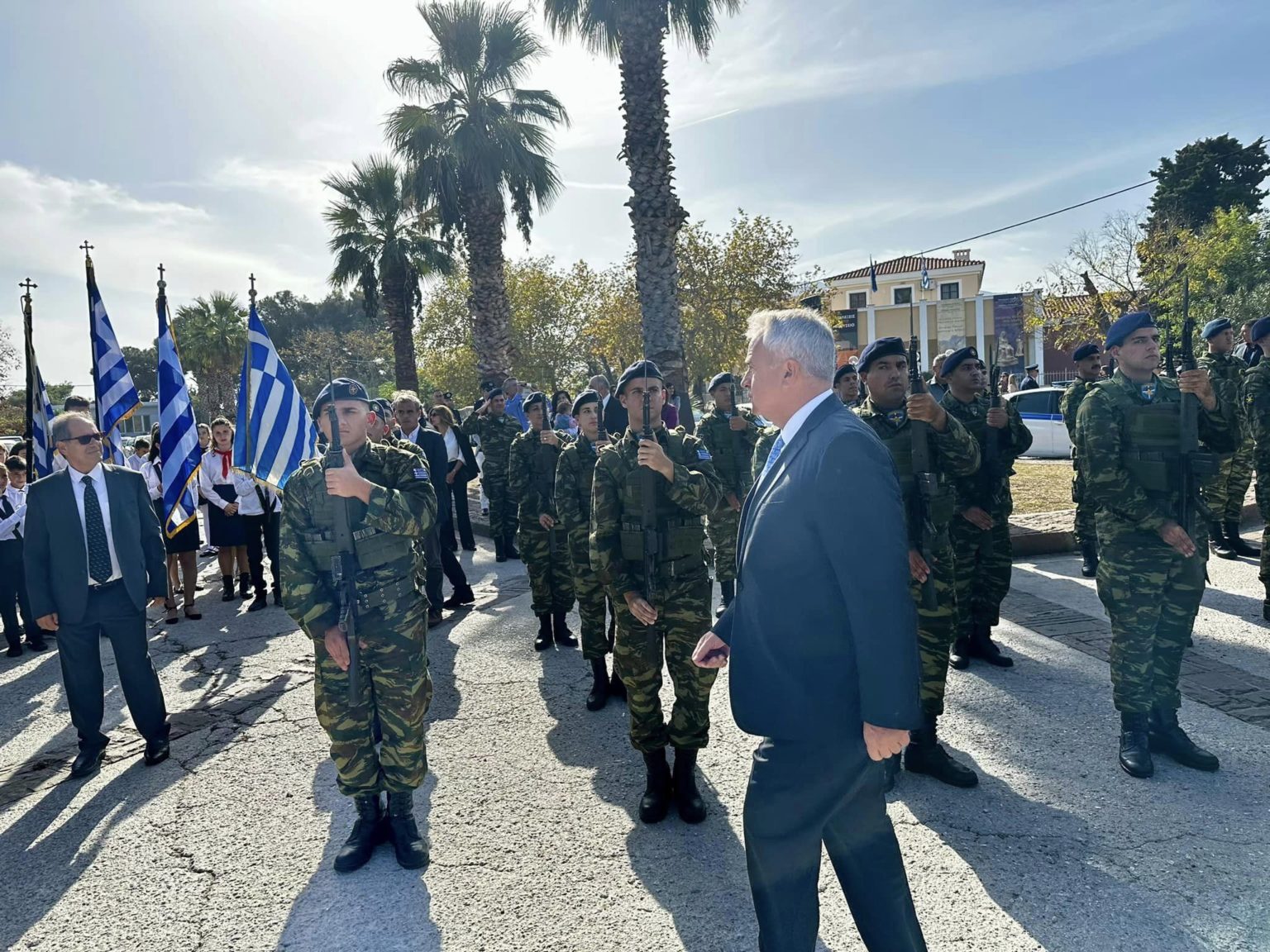 Ο εορτασμός της 111ης Επετείου Απελευθέρωσης της Μυτιλήνης - Ορθοδοξία ...