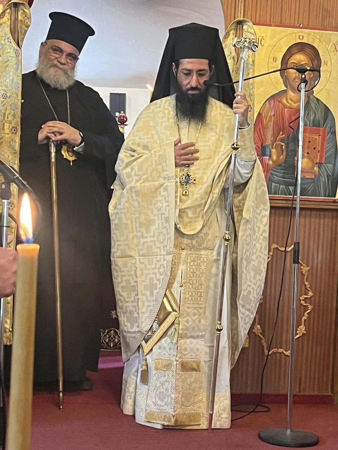 Ο Μητροπολίτης Ταμασού στην Ιερά Μονή Οσίου Αββακούμ στο Φτερικούδι ...