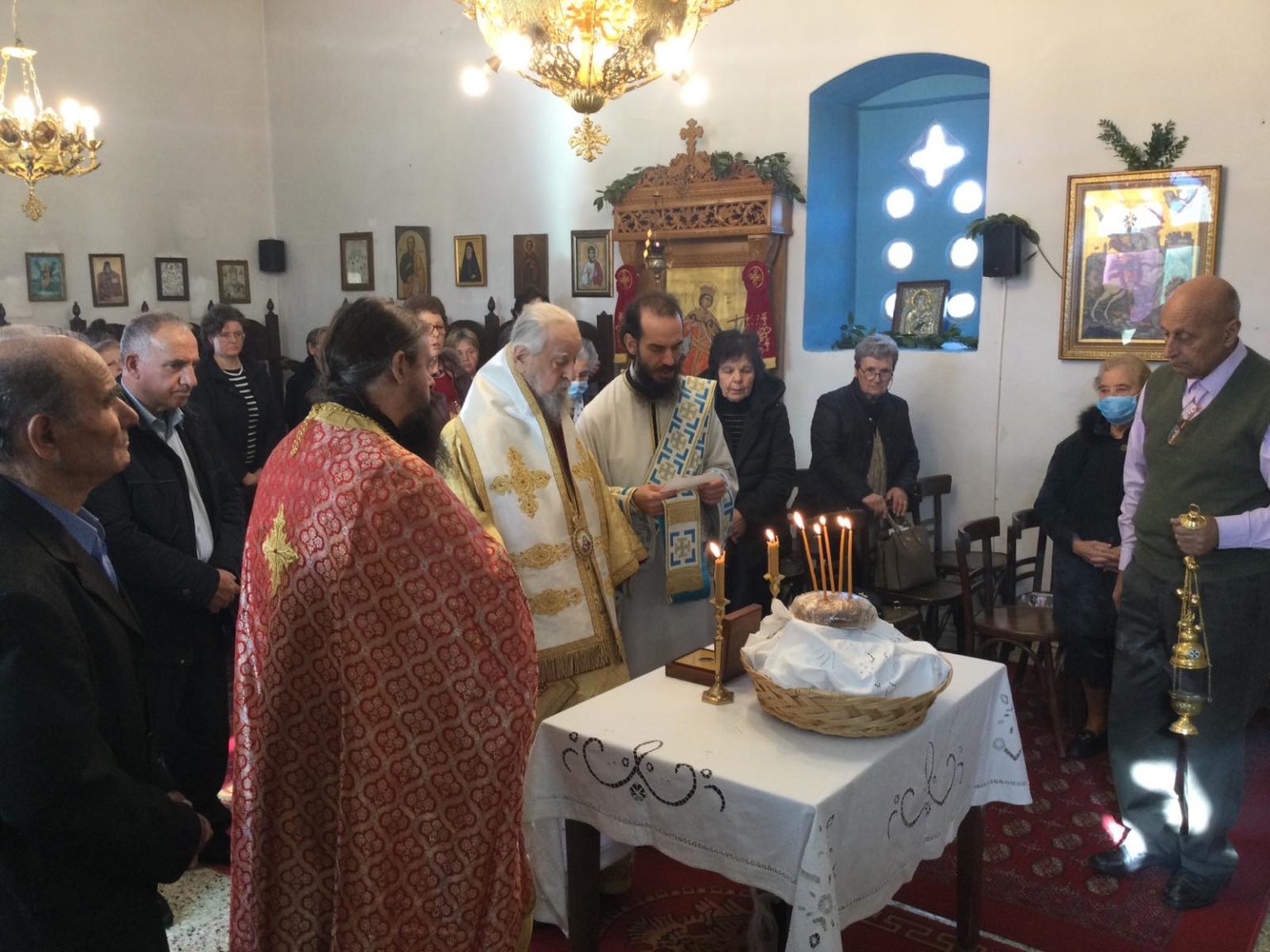 Η εορτή του Αγίου Ανδρέα στην Ιερά Μητρόπολη Καρυστίας και Σκύρου ...