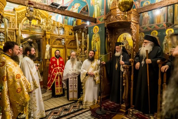 Poly-Hierarchical Divine Liturgy at Feast Day of Saint Iakovos of Evia ...