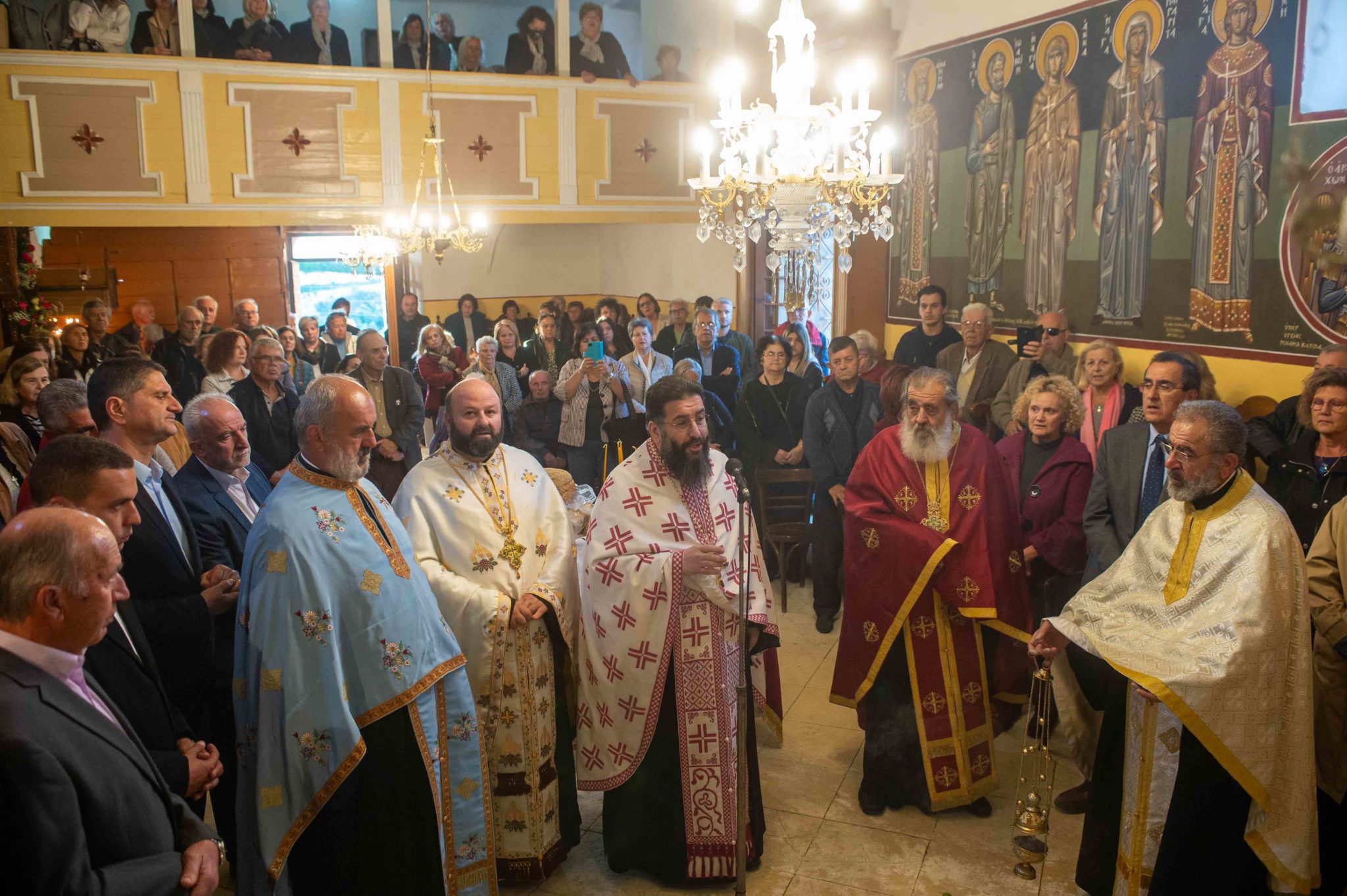 Θυρανοίξια Ιερού Ναού Εισοδίων της Θεοτόκου στη Νέα Κορώνη Μεσσηνίας ...