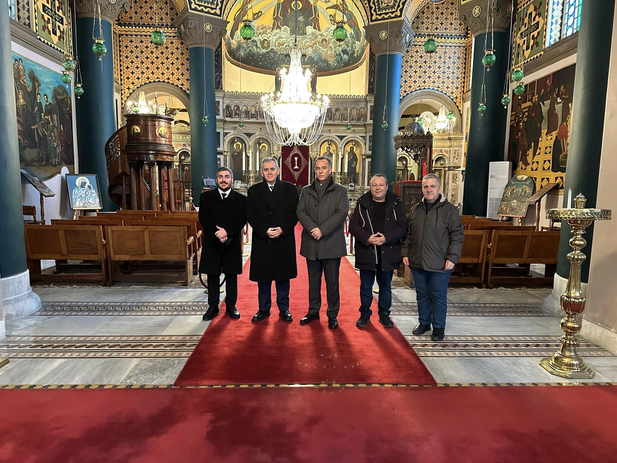 Ελληνορθόδοξες ενορίες της Κωνσταντινούπολης επισκέφθηκε ο Γ.Γ. της Δ.Σ ...