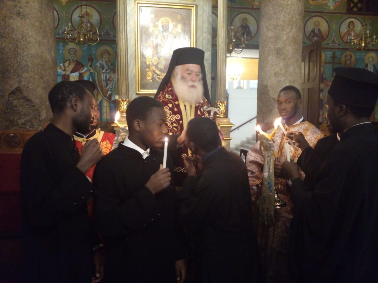 Ρασοφορία των ιεροσπουδαστών της Πατριαρχικής Σχολής Αλεξανδρείας ...