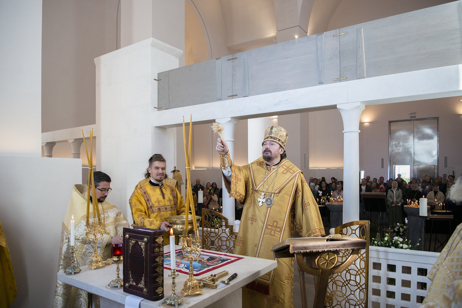 Εγκαίνια του πρώτου Ορθόδοξου Ιερού Ναού στην Ανδαλουσία της Ισπανίας ...