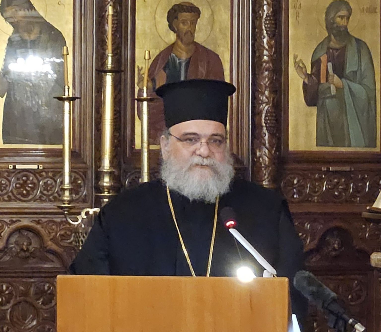 Ομιλία Μητροπολίτη Μεσσηνίας στην Ιερά Μητρόπολη Ταμασού με θέμα ...