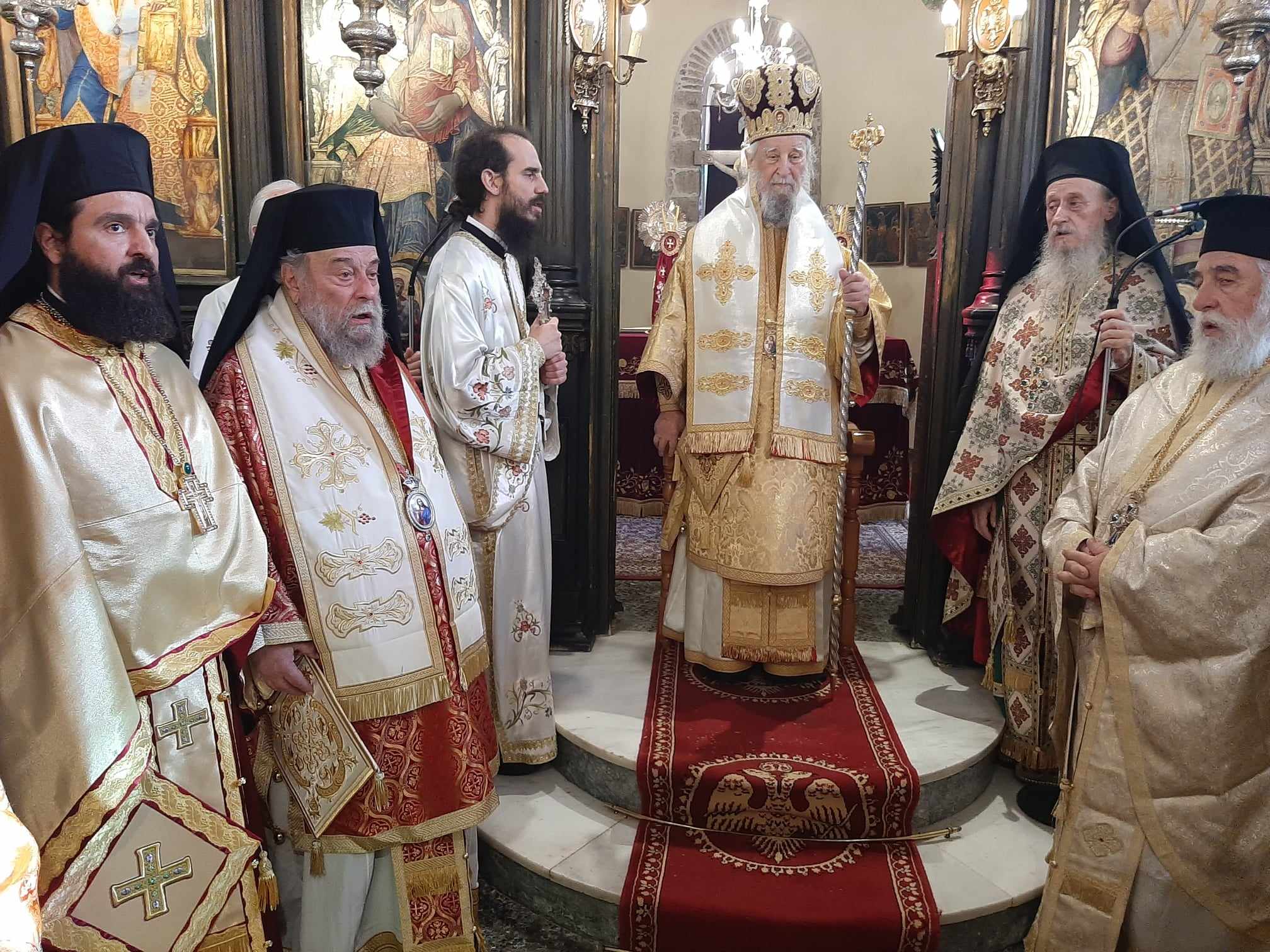 55η Επέτειος Ενθρονίσεως Μητροπολίτου Καρυστίας και Σκύρου Σεραφείμ ...