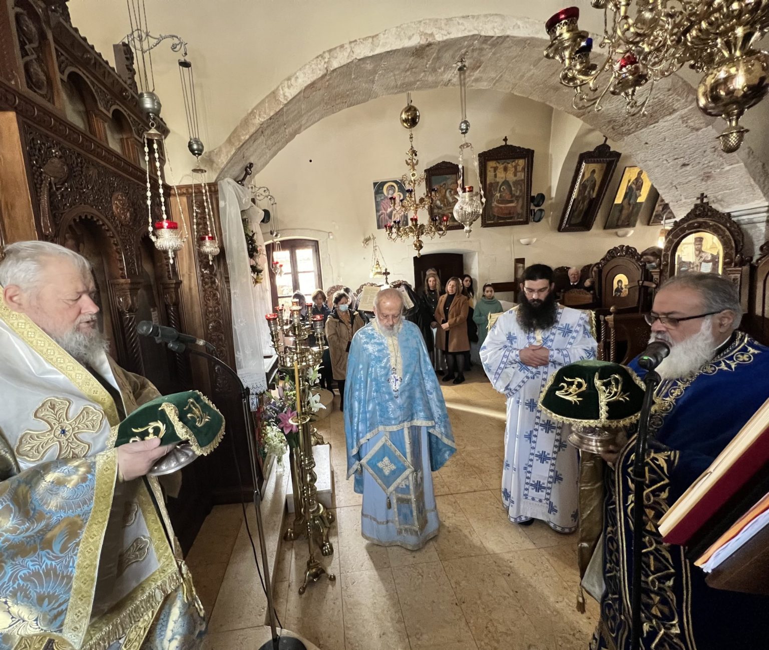 Πανηγυρικός εορτασμός του Αγίου Ιωάννου του Βαπτιστού στην Ιερά Μονή ...