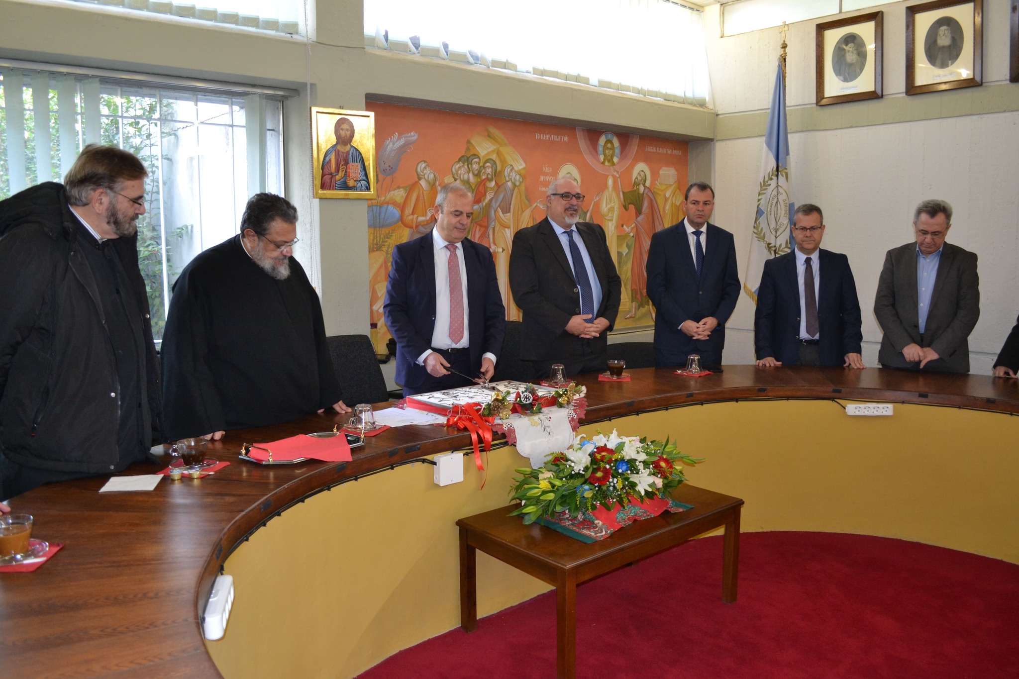 Κοπή Βασιλόπιτας στη Θεολογική Σχολή του ΕΚΠΑ - Ορθοδοξία News Agency