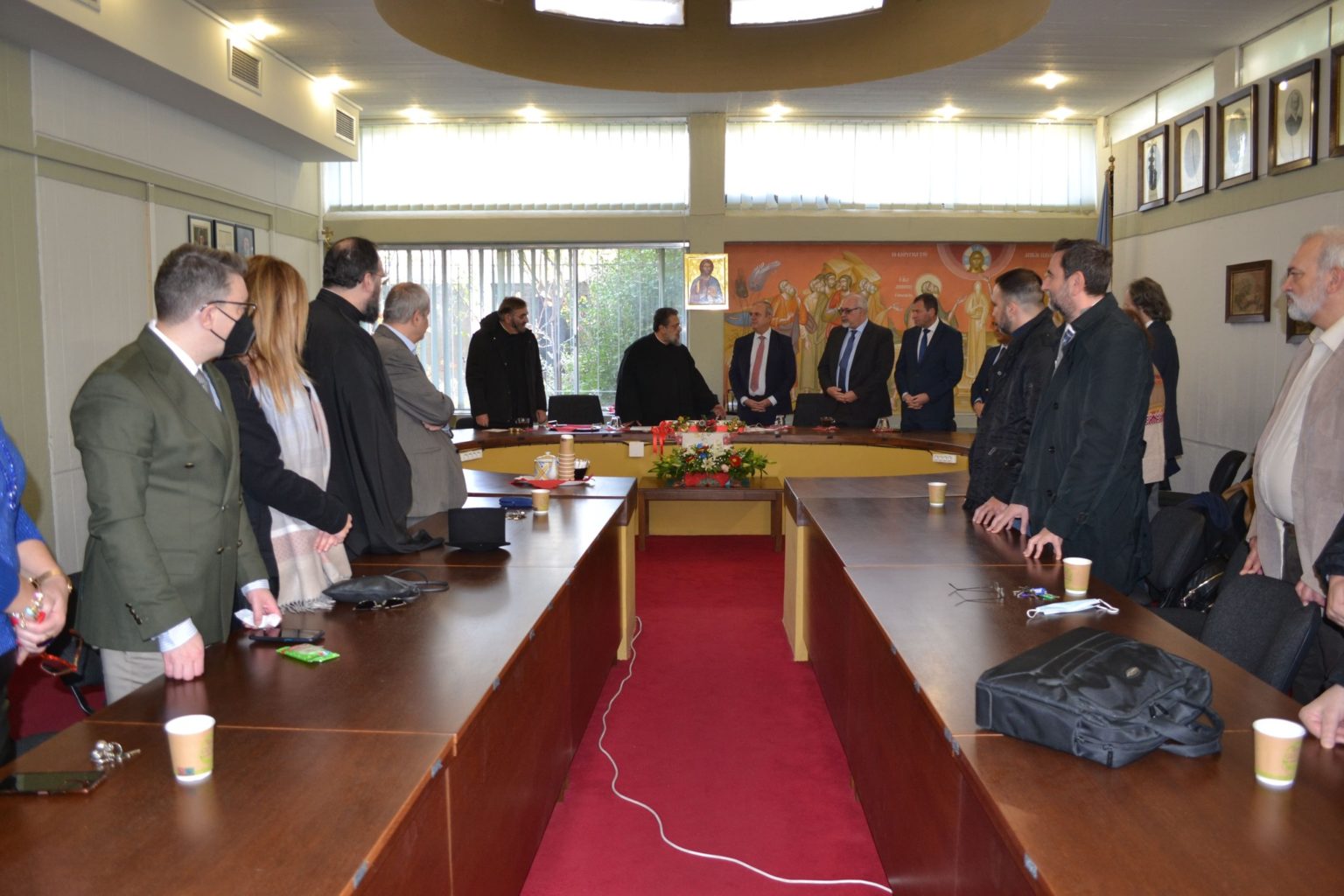 Κοπή Βασιλόπιτας στη Θεολογική Σχολή του ΕΚΠΑ - Ορθοδοξία News Agency