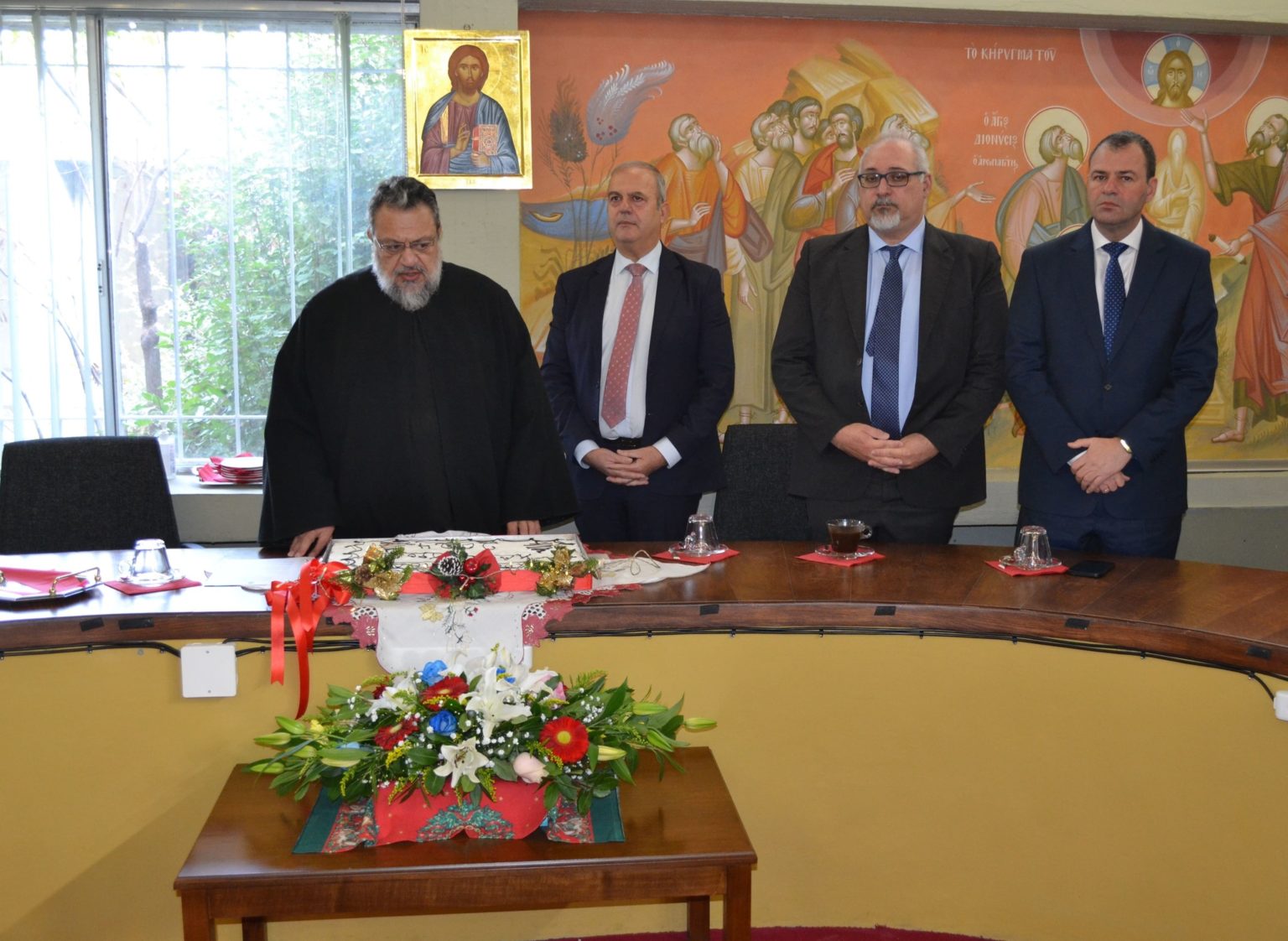 Κοπή Βασιλόπιτας στη Θεολογική Σχολή του ΕΚΠΑ - Ορθοδοξία News Agency