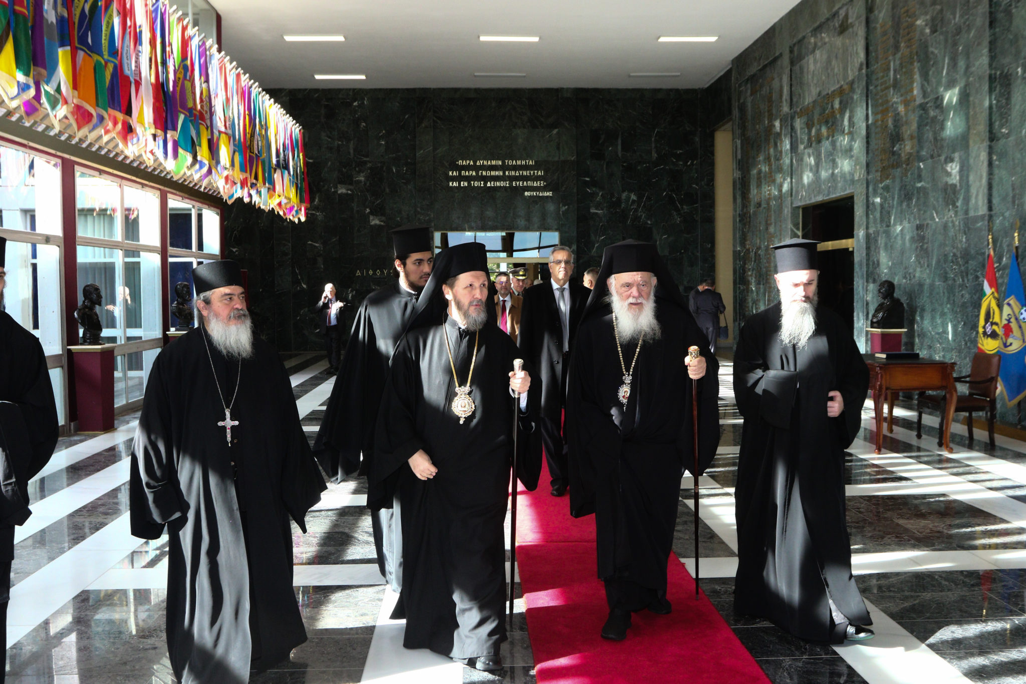 Παρουσία του Αρχιεπισκόπου Αθηνών η τελετή παράδοσης – παραλαβής ...