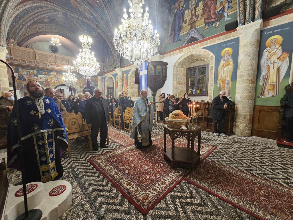 Η εορτή της Συνάξεως του Τιμίου Προδρόμου στην Ιερά Μητρόπολη Ρόδου ...
