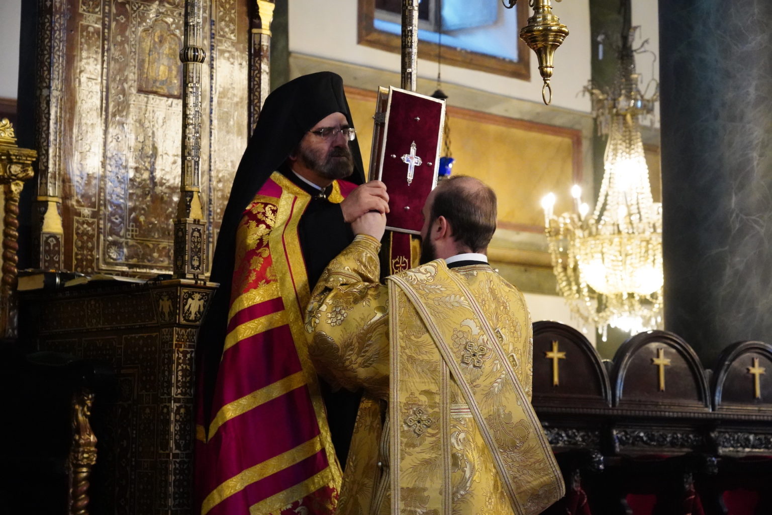 Χοροστασία του Μητροπολίτη Κρήνης στον Πάνσεπτο Πατριαρχικό Ναό την ...